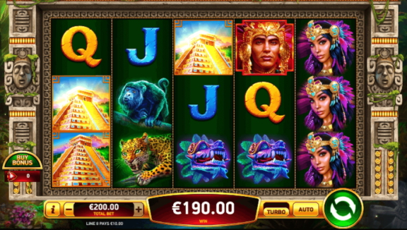 Mayan Blaze slot de Ruby Play: jugar gratis en demo